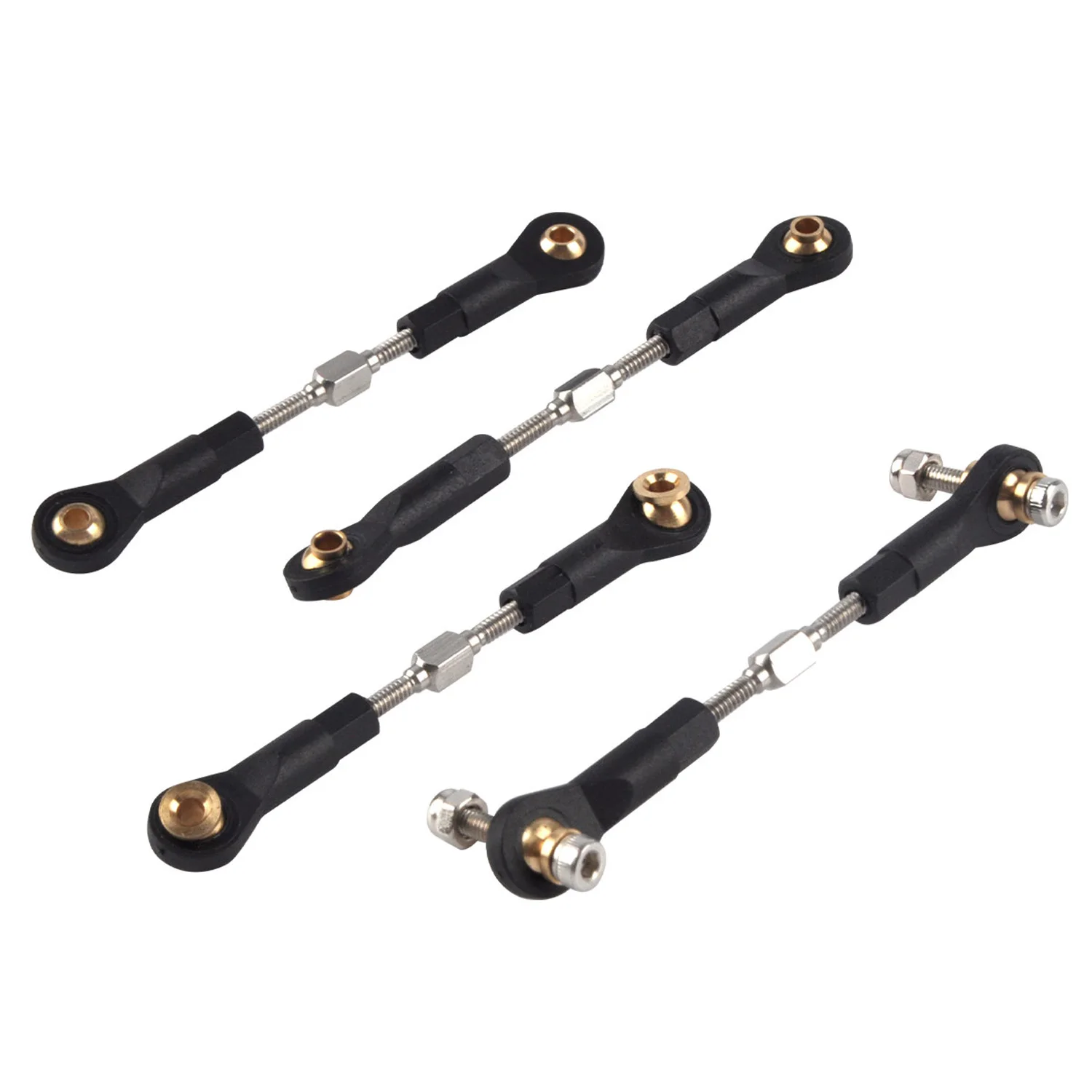 ZYHOBBY 5pcs M3 Push Rod Set 40/50/60/70mm with Ball Heads for RC ...