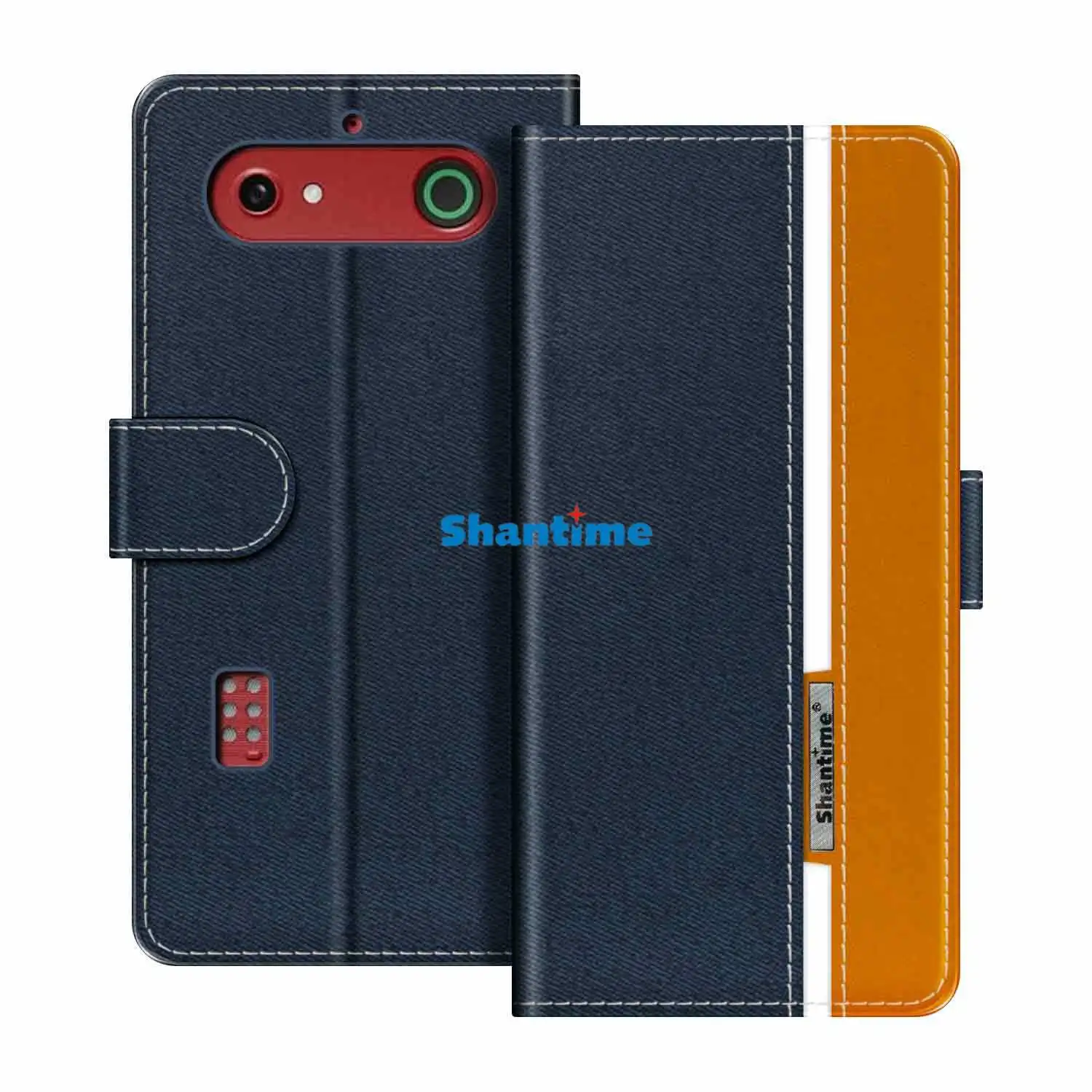 compatible with Doro Leva E10 protective case book wallet cell phone ...