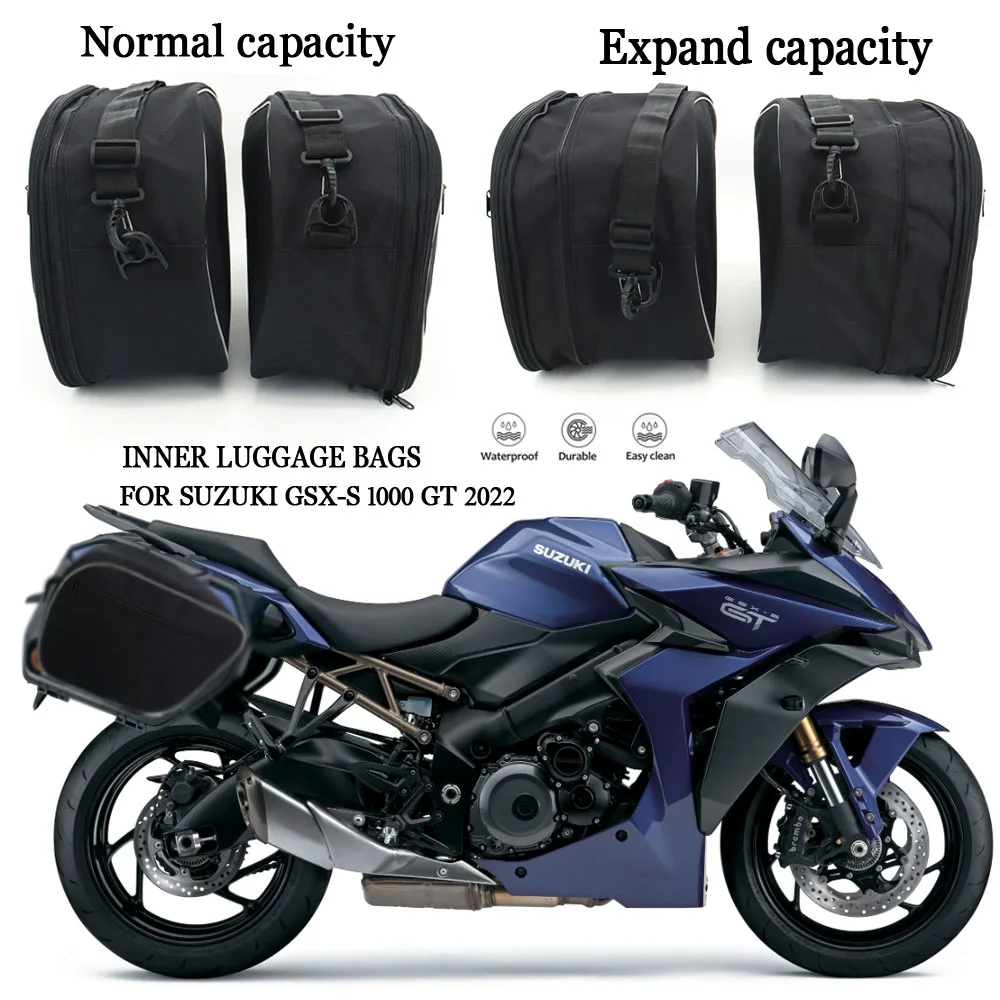 For Suzuki GSX-S 1000 GT 2022 Inner Bags For Plastic Side Panniers ...