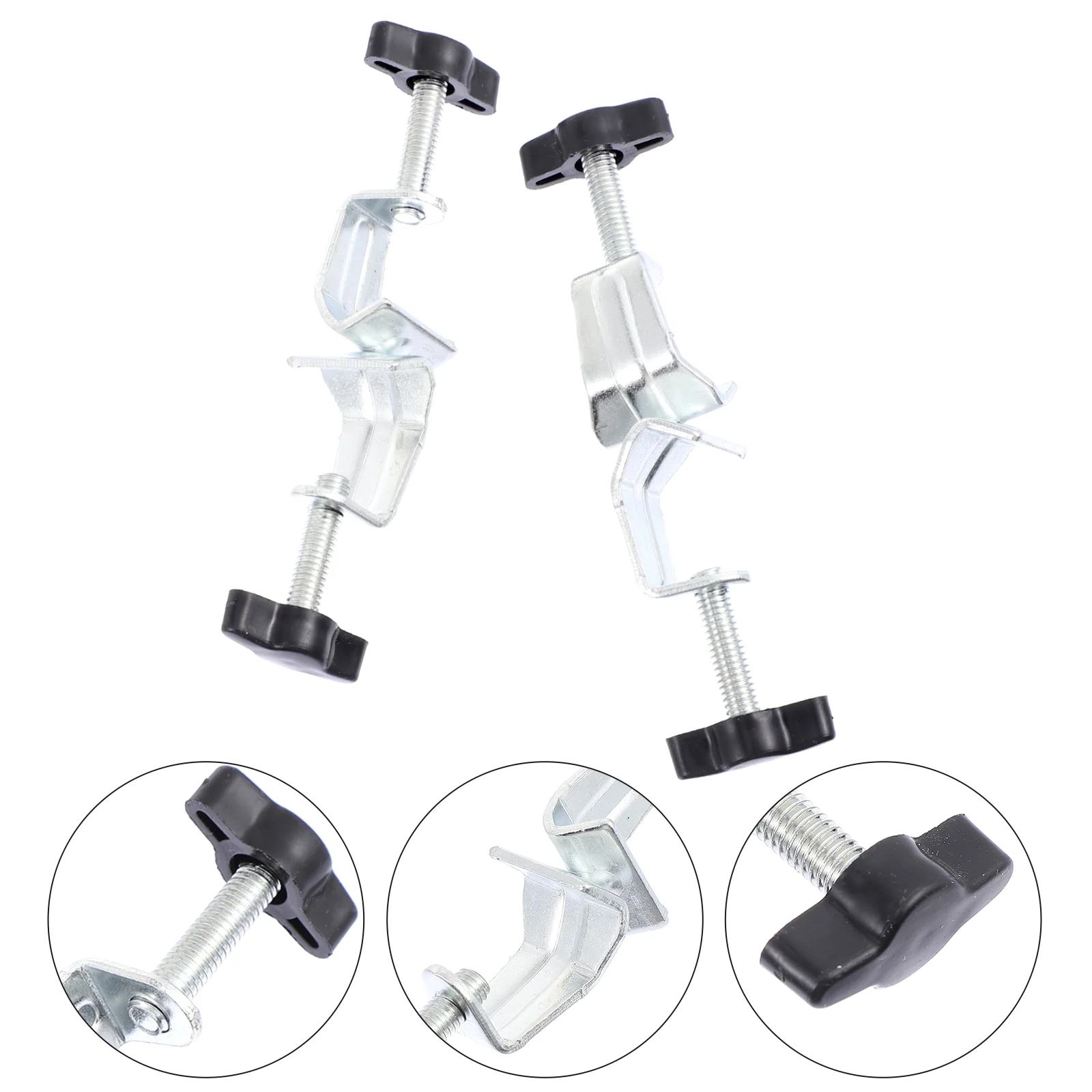 2Pcs-Cross-Clip-Stand-Clamp-Holder-Right-Angle-Bracket-Laboratory ...