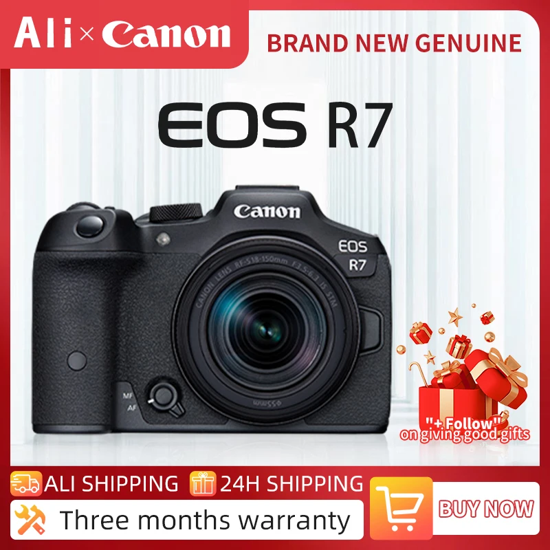Canon-EOS-R7-Mirrorless-Camera-APS-C-flagship-professional-high-speed ...