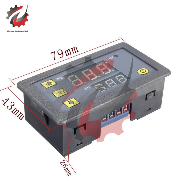 T3230-110V-220V-12-24V-Digital-Time-Delay-Relay-LED-Display-Cycle-Timer-Control-Switch ...