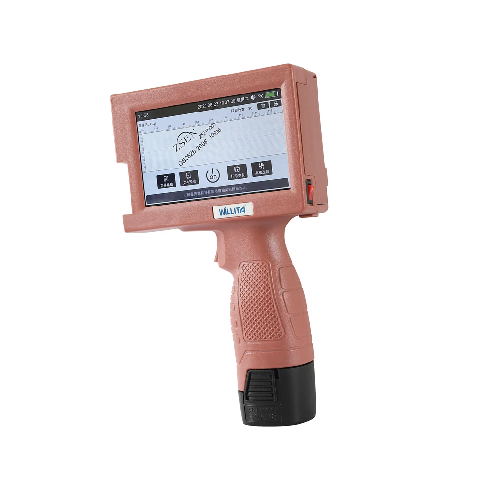 Free-shipping-Automatic-Handheld-Inkjet-Printer-Expiry-Date-Inject-Box ...