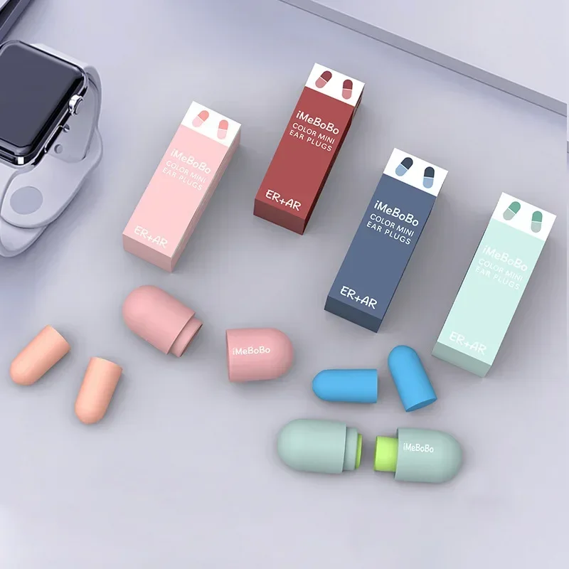Mini-Ear-Plugs-Soundproof-Earplugs-For-Sleep-Special-Mute-Soft-Slow ...