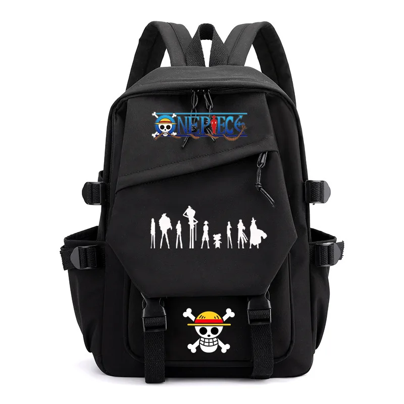 BANDAI-One-Piece-anime-character-Luffy-fashion-backpack-School-Bag ...