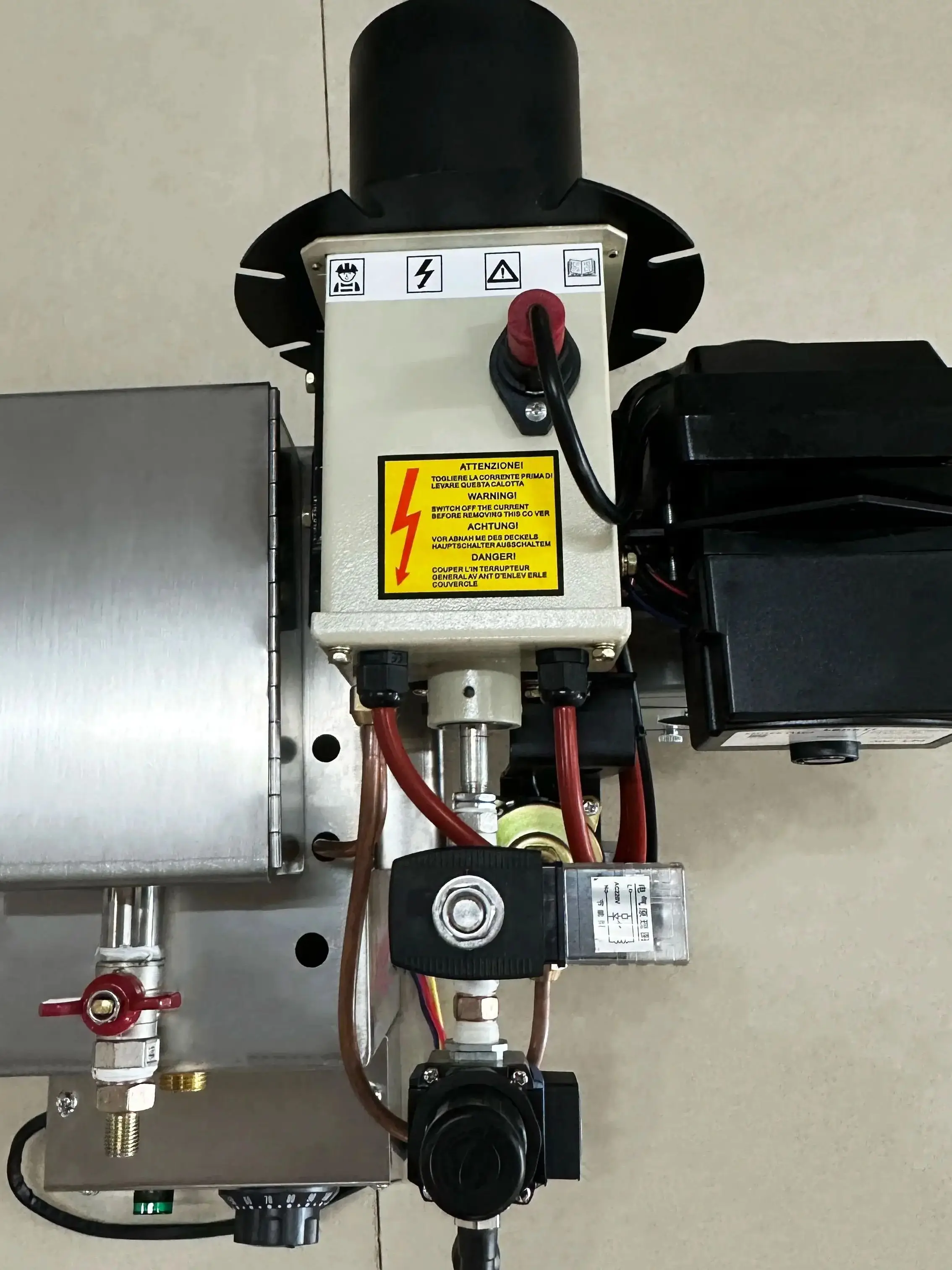 50 000Kcal Waste oil burner 23-58kw Waste Engine Oil Burner System ...