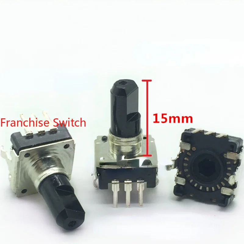 10PCS-High-Quality-EC12-Encoder-24-Gears-Pulses-Without-Switch-360 ...