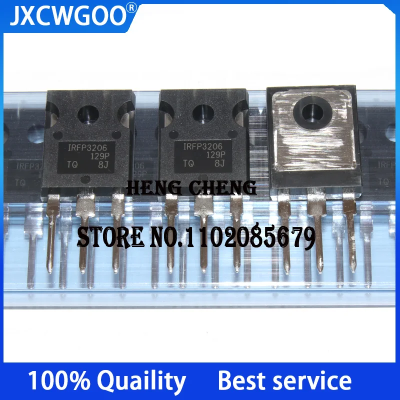 10PCS 100%New Original IRFP3206PBF IRFP3206 TO-247 N-channel 60V 120A field effect transistor ...