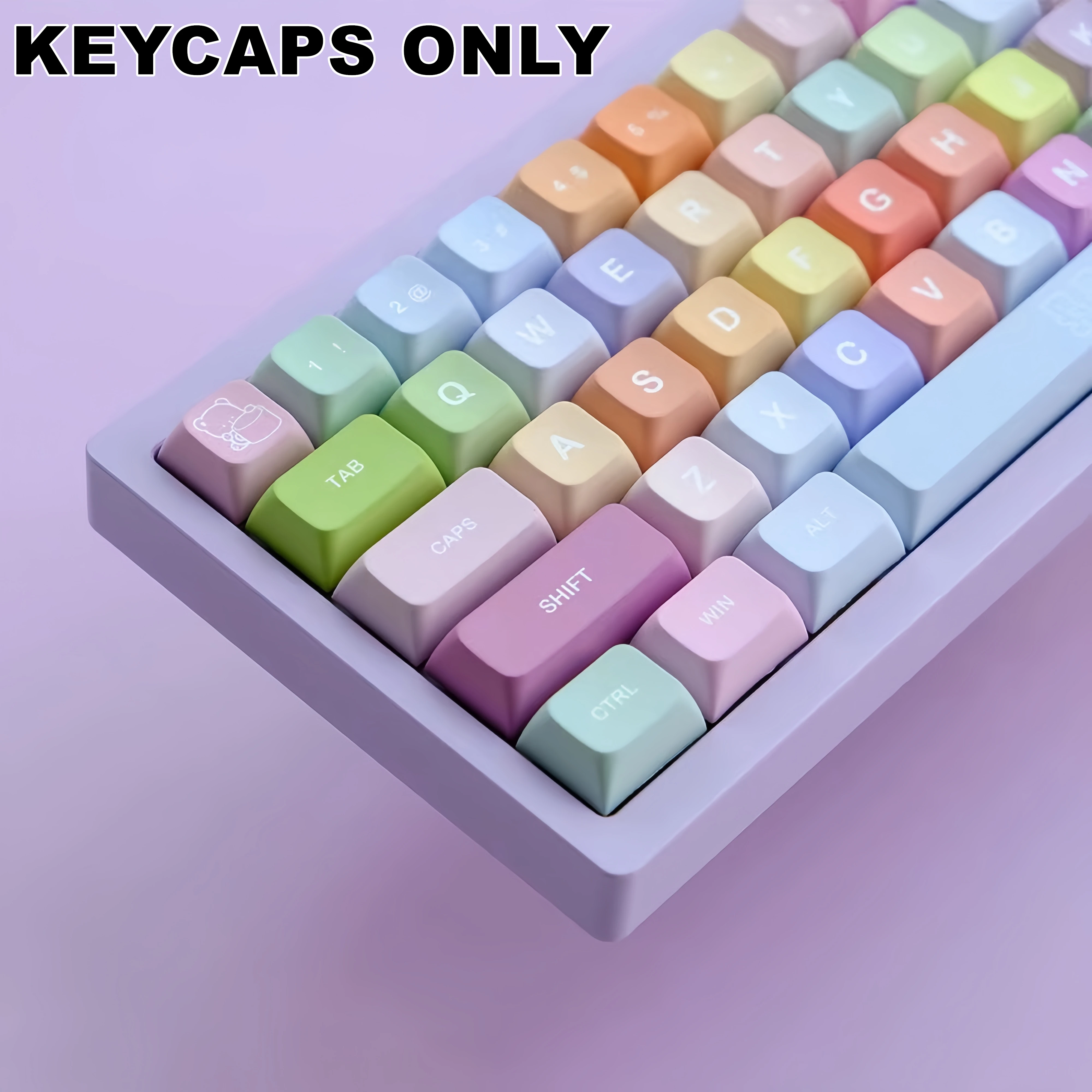 133-Keys-Gummy-Bear-PBT-XDA-Height-Keycaps-Dye-Sublimated-Keycap-Set ...
