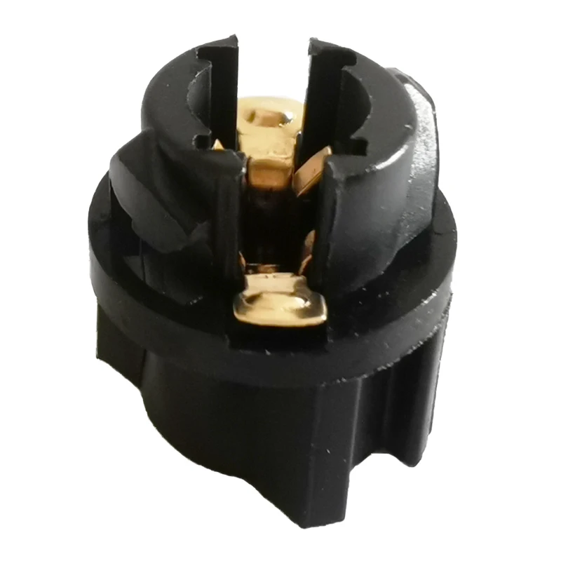 50pcs T5 Car Dashboard Signal Instrument Lamp Rotary Socket PC74 PC ...