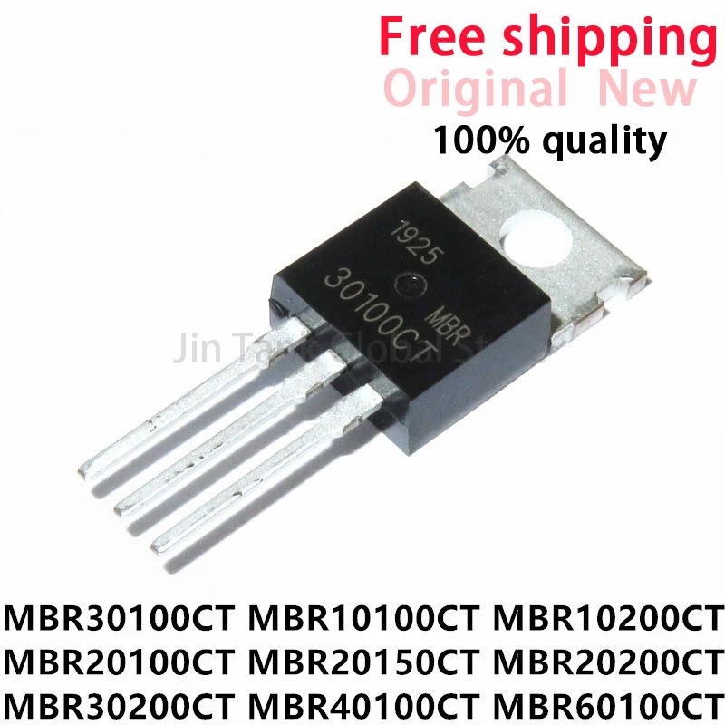 10pcs-MBR30100-TO220-MBR30100CT-TO-220-MBR10100CT-MBR10200CT-MBR20100CT ...