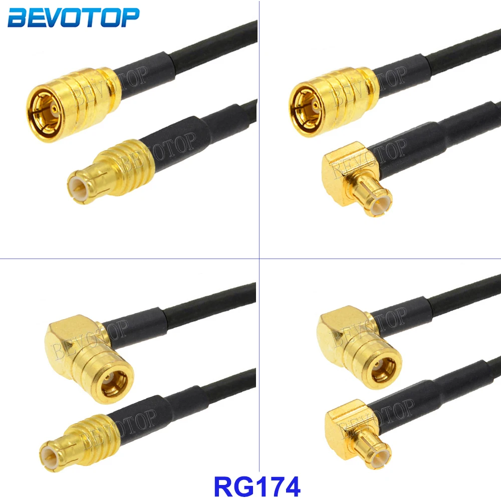 1Pcs RG-174 SMB Male/Female to MCX Male/Female Connector SMB to MCX ...