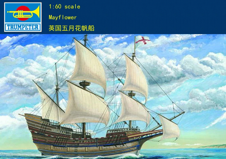 Trumpeter 1:60 Mayflower Kit de modelo de plástico 01201| | - AliExpress