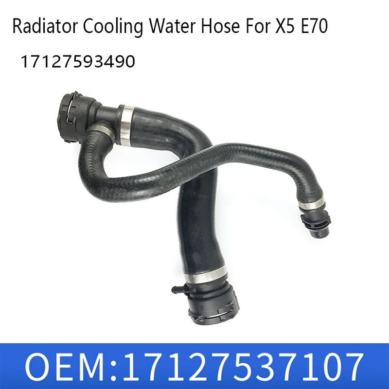 New Radiator Cooling Water Hose Upper Water Hose for BMW X5 E70 ...