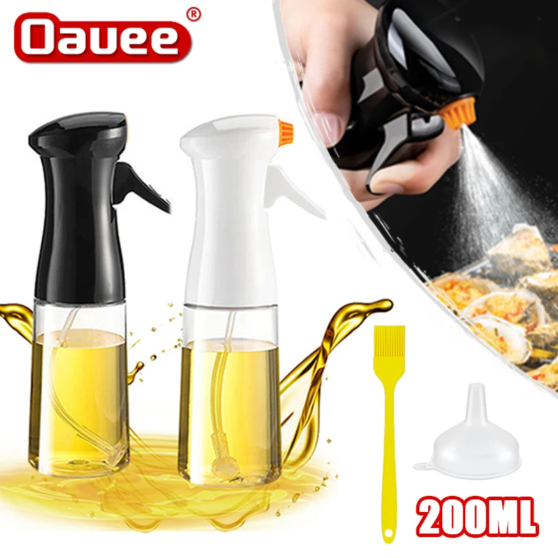 210ml Oil Bottle Kitchen Oil Spray Bottle Cooking Baking Vinegar Mist ...