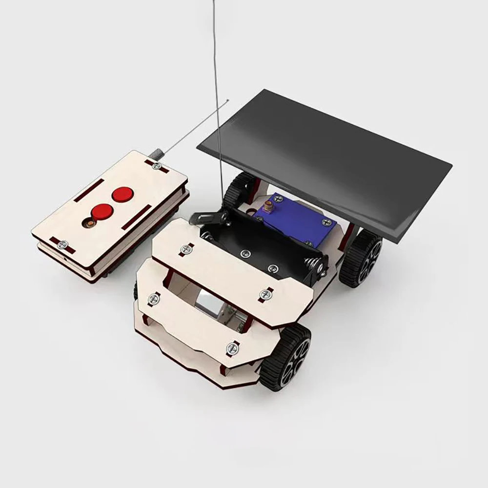 Free-Shipping-DIY-Solar-Remote-Control-Vehicle-RC-Car-Toy-Scientific ...