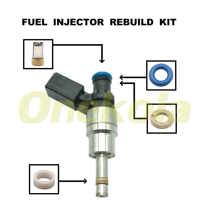 Fuel-Injector-Seal-O-Ring-Kit-Seals-Filters-for-Audi-A3-A4-TT-VW-Passat ...