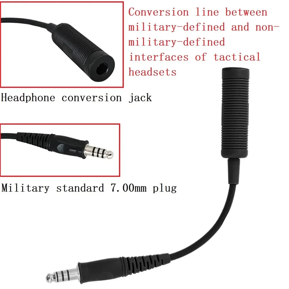 Tactical-Headset-Adapter-U-174-NATO-Military-To-Civilian-Wiring-Adapter ...