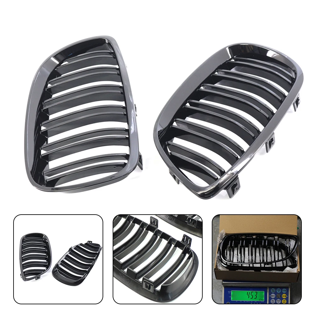 2pc-Front-Grille-Left-Right-Side-51137254967-68-69-70-For-BMW-E92-2D ...