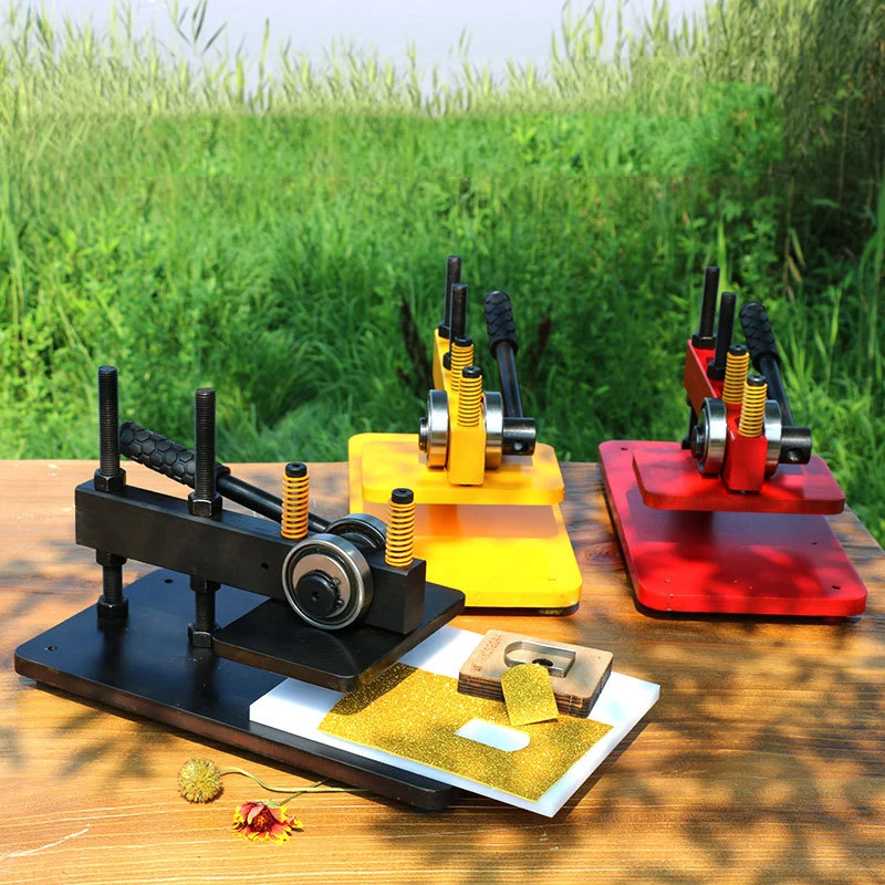 Manual-Punch-Press-Pressure-Cutting-Tool-Punch-Press-Leather ...