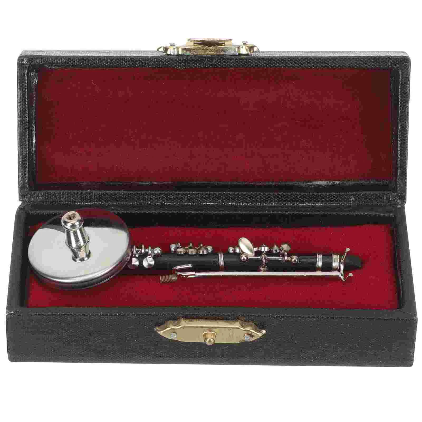Modelo-de-clarinete-Mini-accesorio-de-casa-instrumento-Musical-en ...