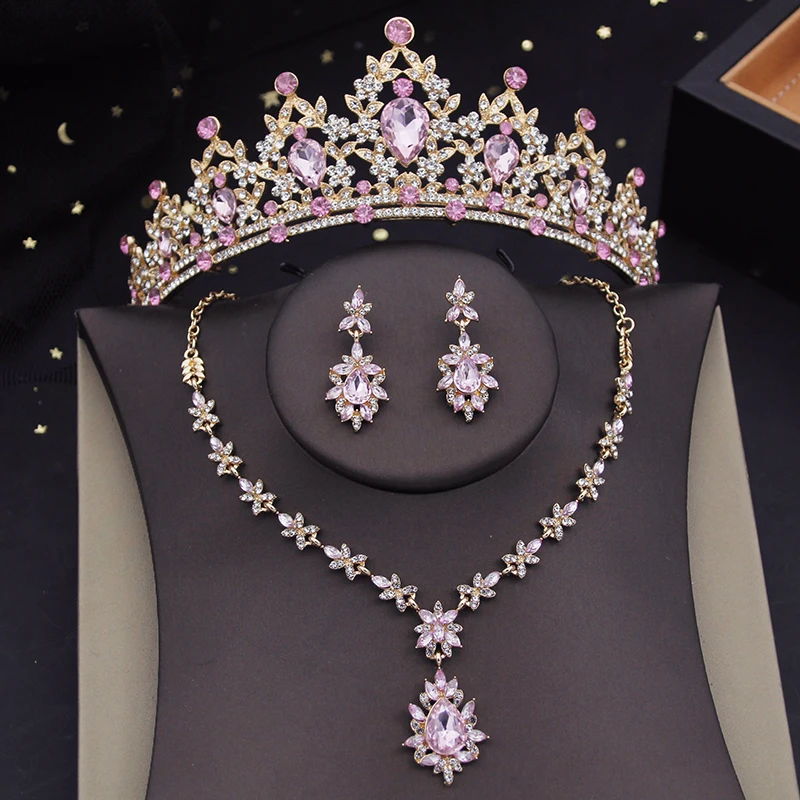 Gorgeous-Bridal-Jewelry-Sets-for-Women-Tiaras-Crown-Sets-Choker ...