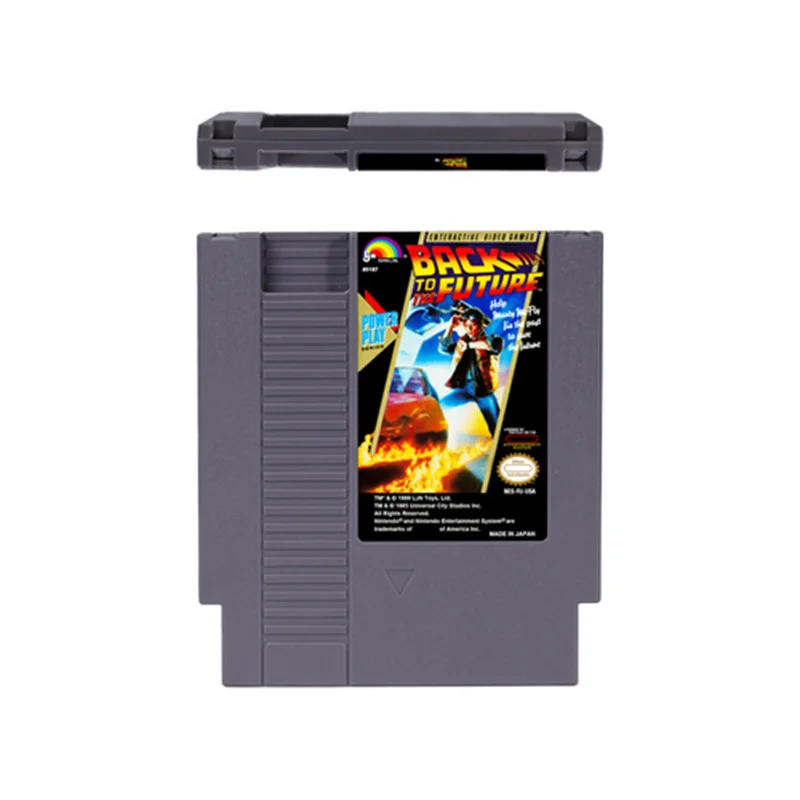 NES 비디오 게임 콘솔용 게임 카트리지, Back to Future 또는 II & III 72 핀, 8 비트 ...