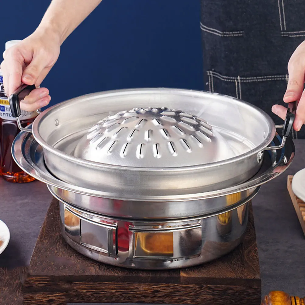 Piknik-izgara-kayna-i-in-kore-barbek-zgara-Pan-izgara-tepsisi-Metal ...
