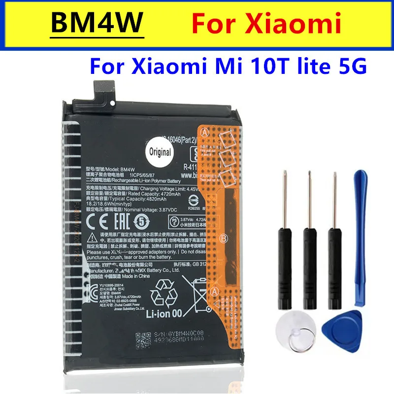 BM4W-New-High-Quality-Battery-For-Xiaomi-Mi-10T-lite-5G-4820mAh ...