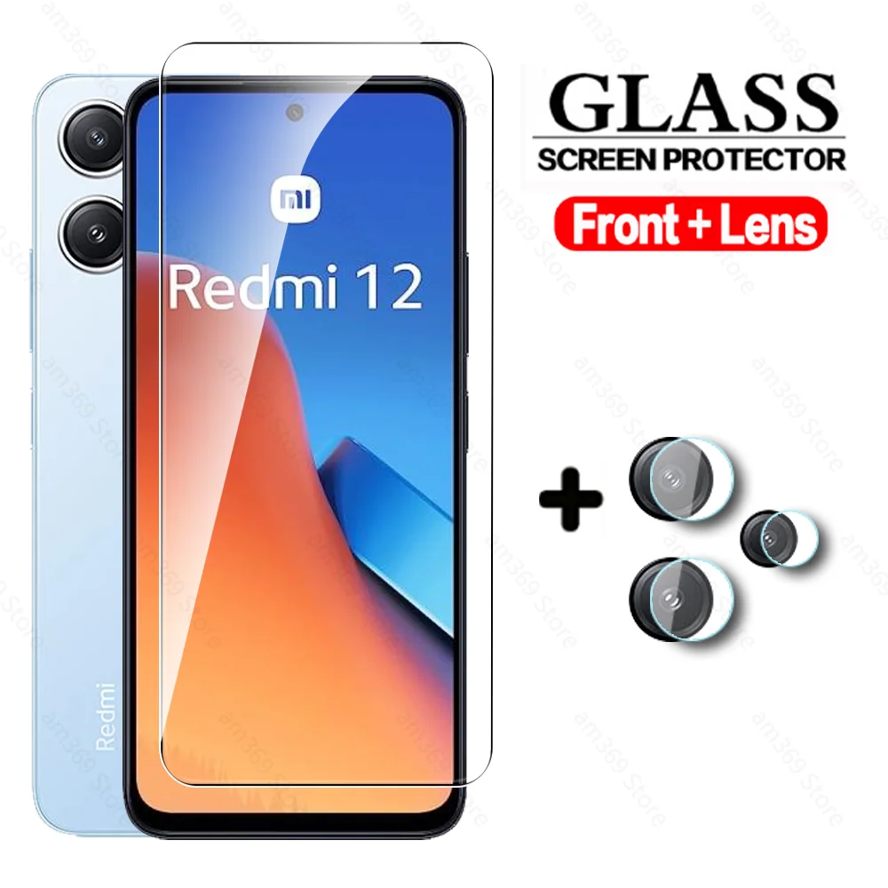 Camera-Lens-Glass-For-Xiaomi-Redmi-12-4G-2023-6-79-Tempered-Protective ...