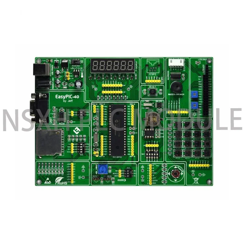 Placa-de-desarrollo-de-aprendizaje-de-microcontrolador-PIC-EasyPIC-40 ...