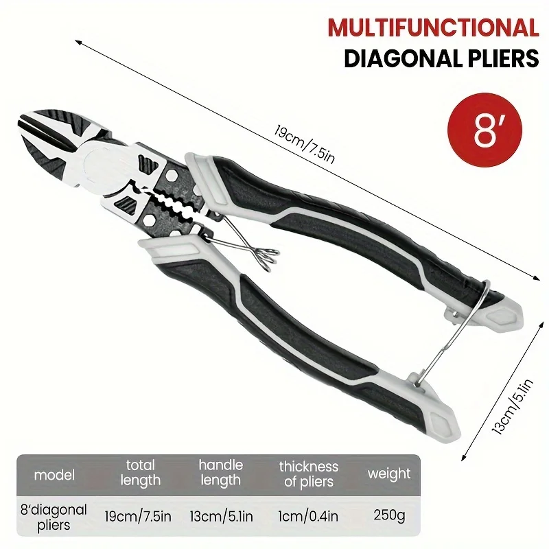 Multifunctional-Universal-Diagonal-Pliers-Hardware-Wire-Cutters ...