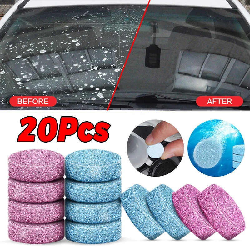 3-5-10-20Pcs-Mixed-Solid-Cleaner-Car-Windscreen-Wiper-Effervescent ...