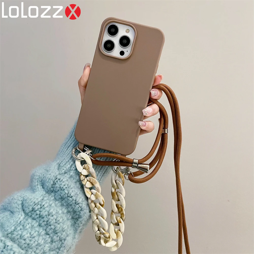 Luxury-Crossbody-Lanyard-Rope-Strap-Phone-Case-For-iPhone-15-14-13-12 ...