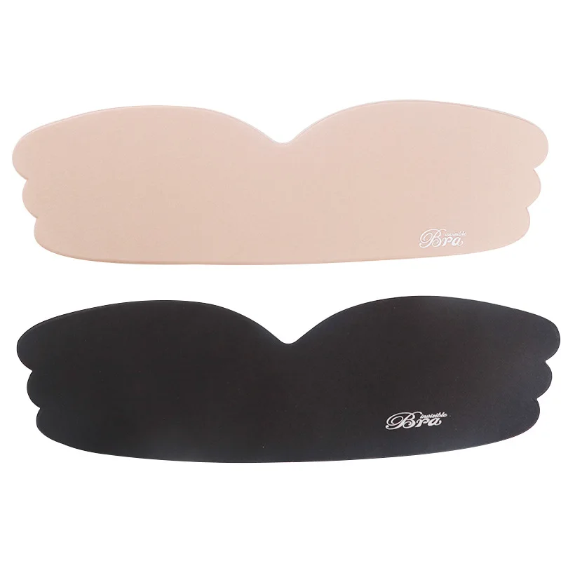 Sujetador Invisible de realce sin tirantes, sostén autoadhesivo de ...