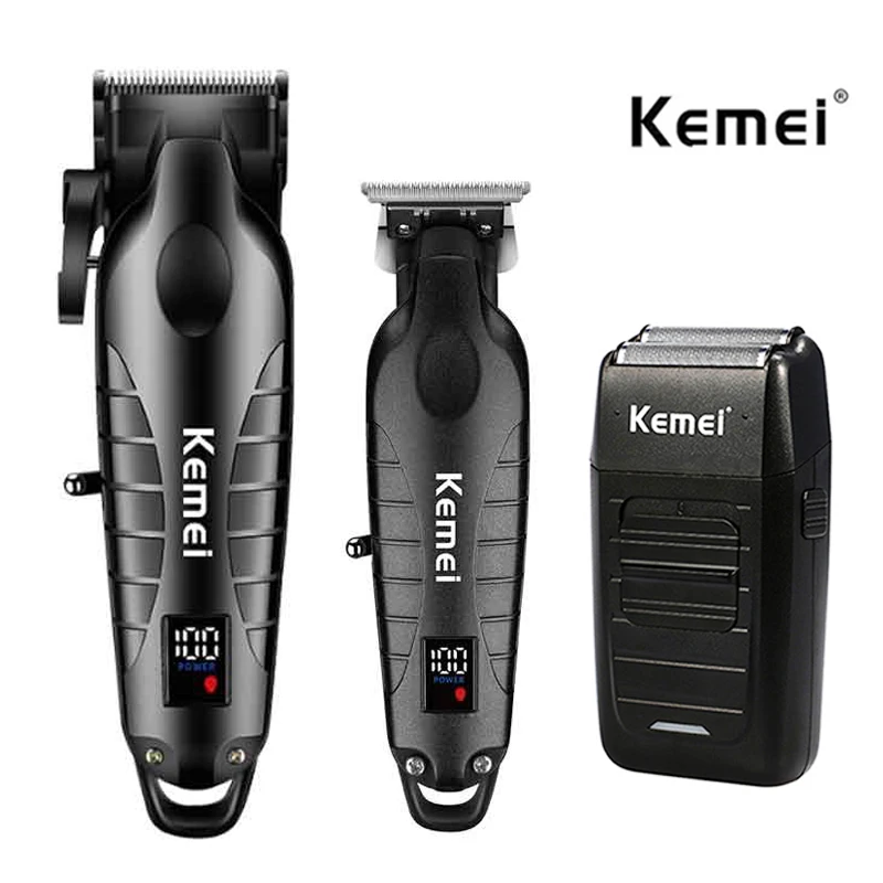 Kemei-Hair-Clipper-Kit-for-Men-Electric-Shaver-Hair-Trimmer ...