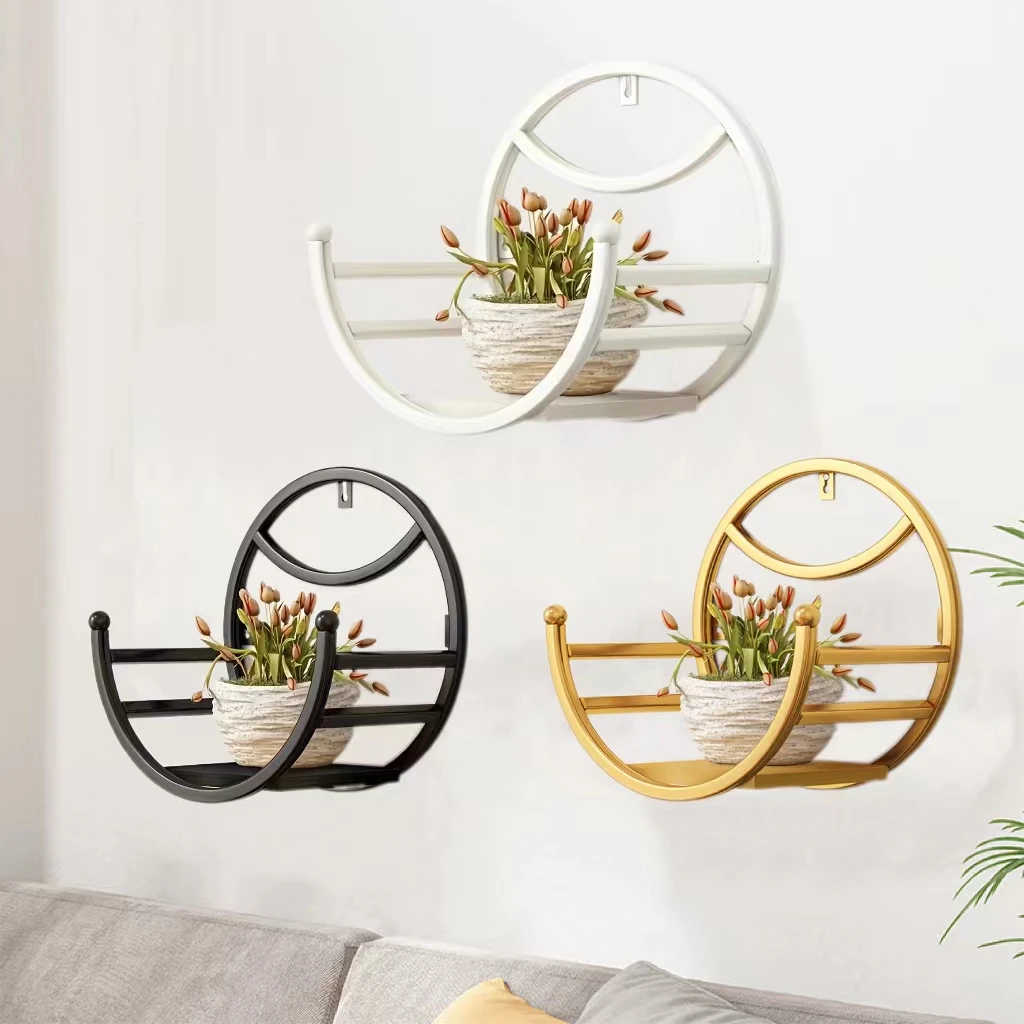 Stylish-Metal-Plant-Holder-Rust-Resistant-for-Indoor-Outdoor-Garden ...