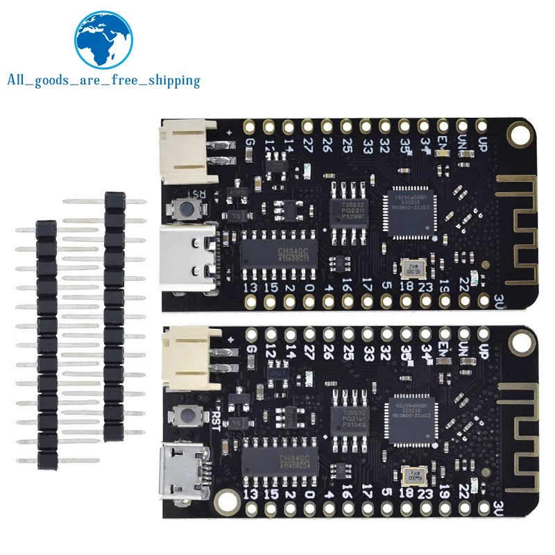 ESP32 Lite V1.0.0 Wifi rozbudowanie o funkcję Bluetooth ESP32 ESP-32 REV1 CH340G MicroPython 4MB ...