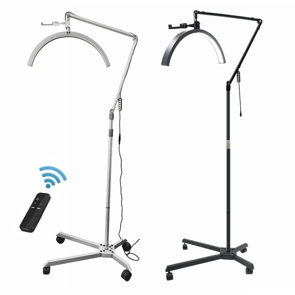 Arch-Floor-Lamp-for-Eyelash-Extension-with-Wheel-3000-6000K-Dimming-LED ...