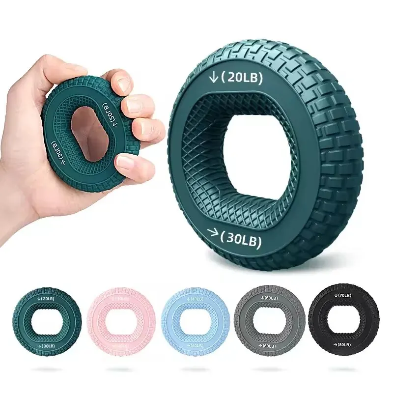 Grip-Puller-Double-Strength-Silicone-Grip-Ring-Fitness-Equipment-Finger ...