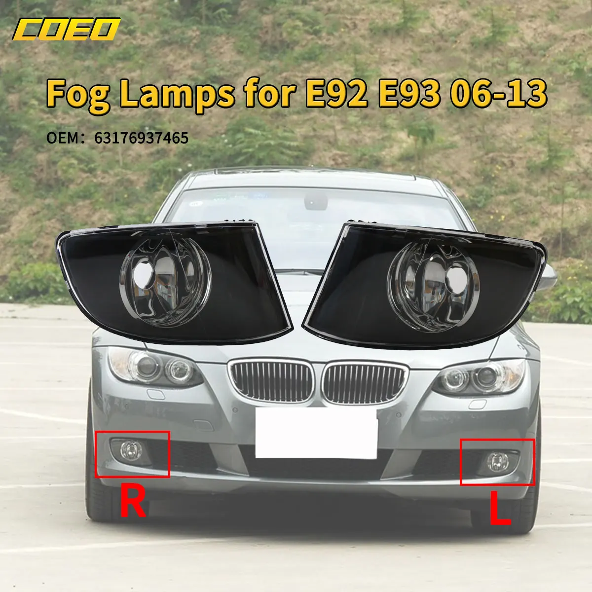 Auto-Front-Bumper-Fog-Light-Assembly-For-BMW-E92-E93-2006-2013 ...