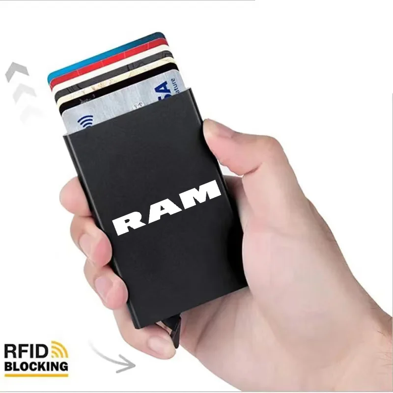 Rfid-Smart-Wallet-Card-Holder-Metal-Thin-Slim-Up-Minimalist-Wallet-for ...