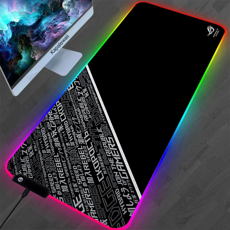 ASUS-Speed-Gaming-Mousepad-RGB-ROG-Mouse-Pad-Gamer-XXL-Large-Keyboard ...