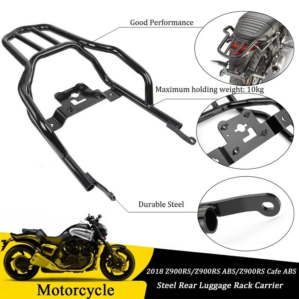 Rear Luggage Rack For 2018 2022 Kawasaki Z900RS ABS Cafe Top Carrier ...