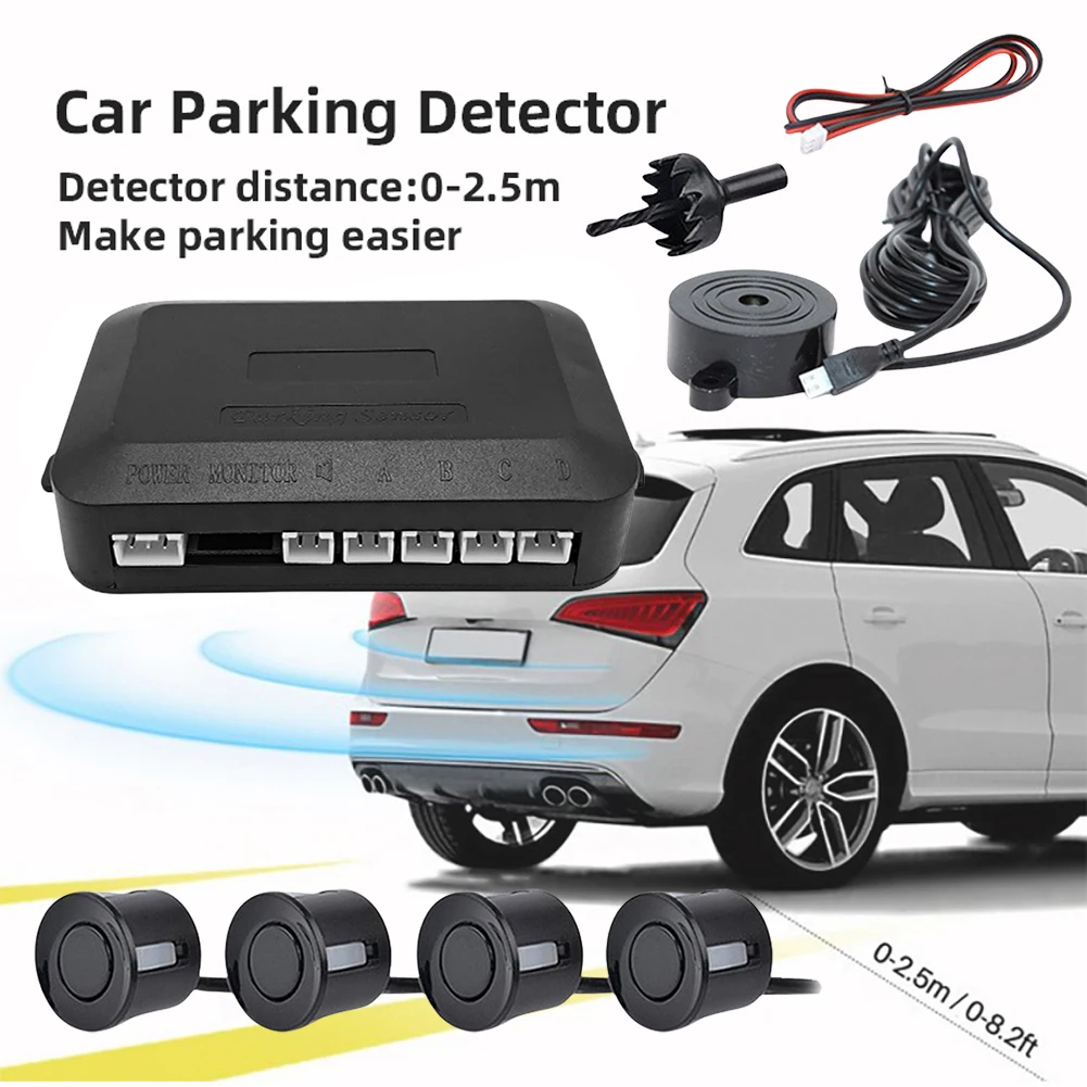 Probe-System-Parking-Sensor-Kit-12V-Car-Parking-Sensor-Reverse-Backup ...