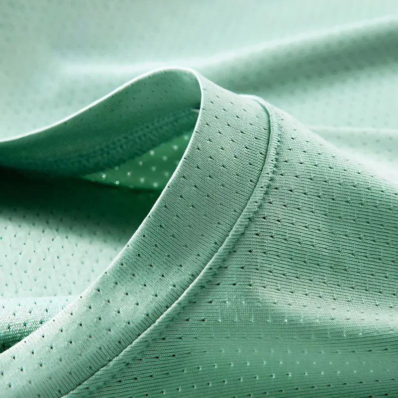 Summer-Men-s-Green-Mesh-T-shirt-Short-Sleeved-Breathable-Thin-Sports ...