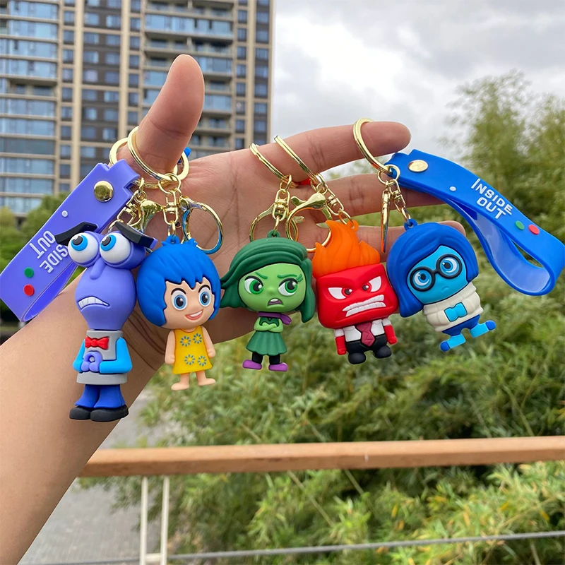 Disney-Anime-Inside-Out-Figures-Doll-Cartoon-Keychain-Pendant-Joy ...