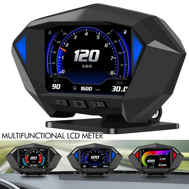 Universal-GPS-Digital-LCD-Car-HUD-Head-up-Display-Speedometer-Altitude ...