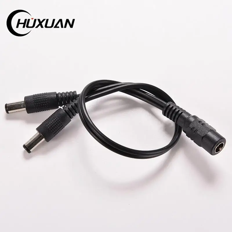 1-Female-To-2-Male-Way-Male-DC-Power-Splitter-Connector-Plug-Extension ...
