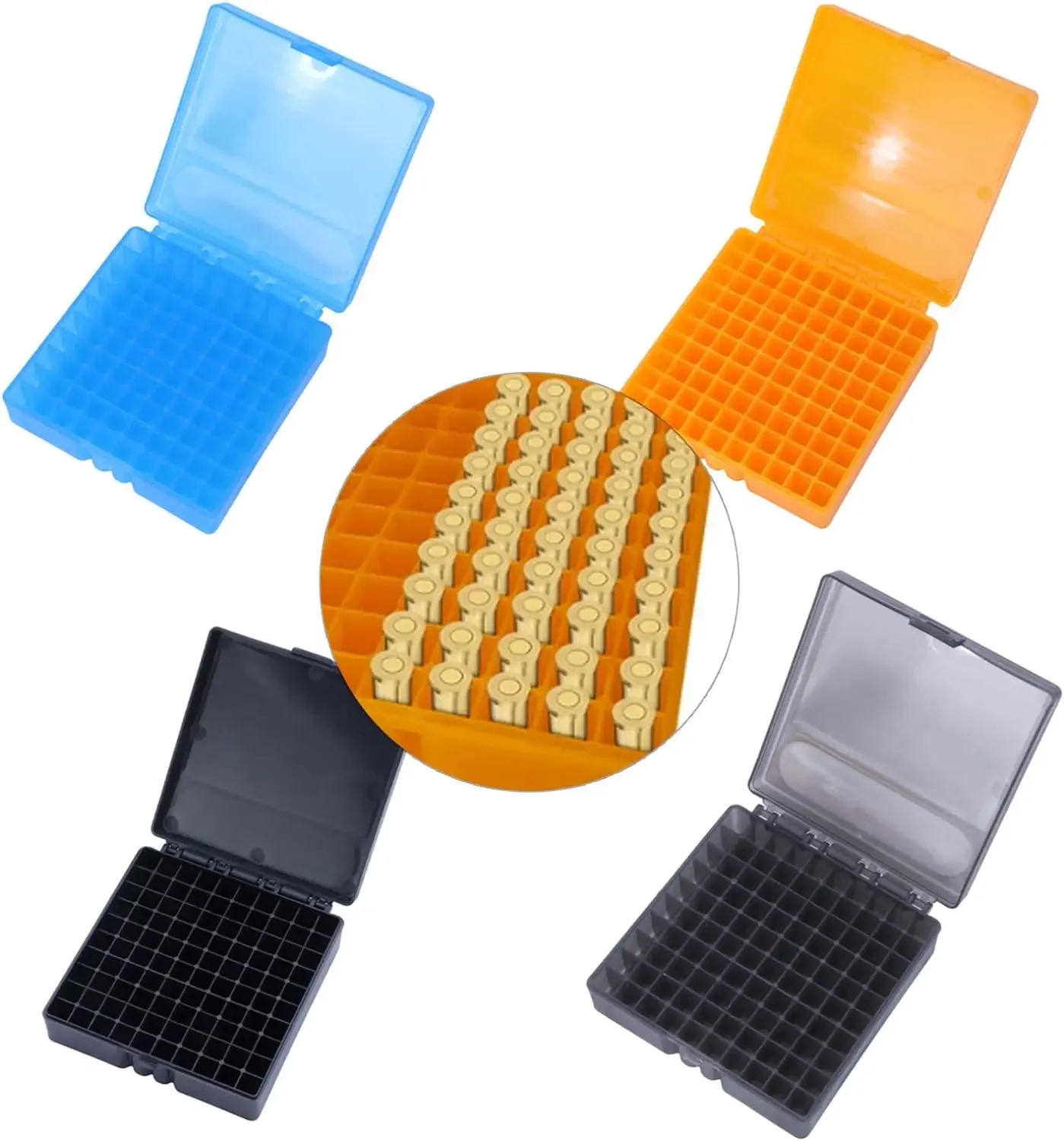 Tqyijhy-100-Rounds-Ammunitions-Box-Cartridges-Storage-Case-9-0mm-Rifles ...